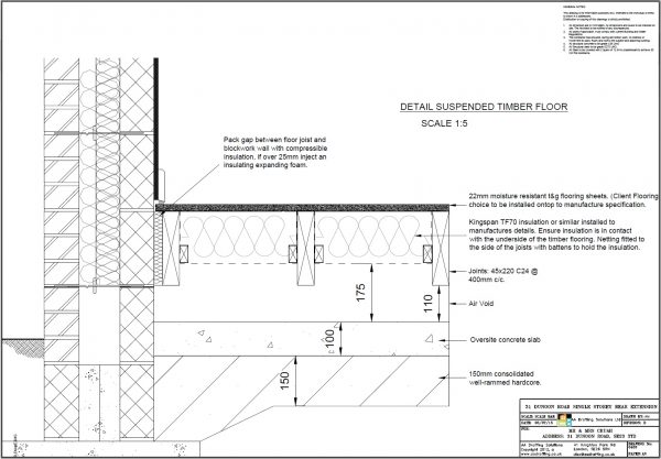 Building Regulation Drawings for Extensions in London