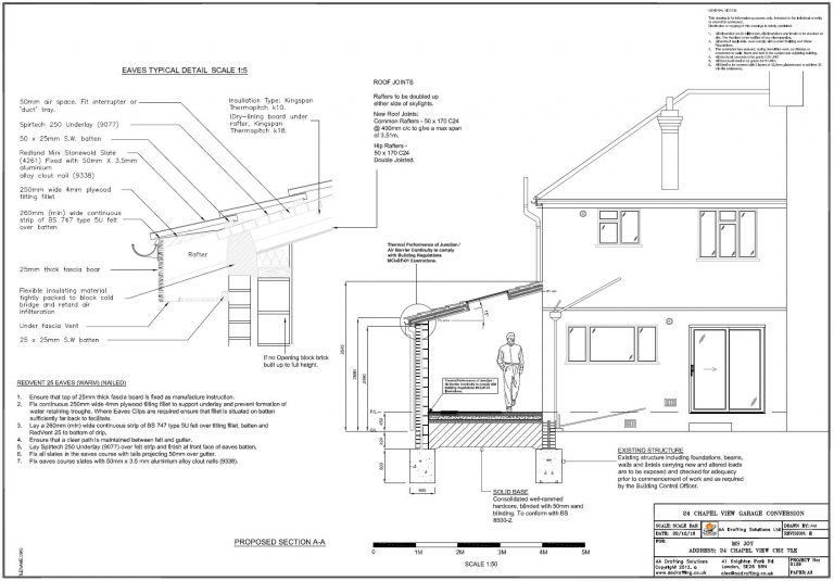 Building Regulation Drawings for Extensions in London