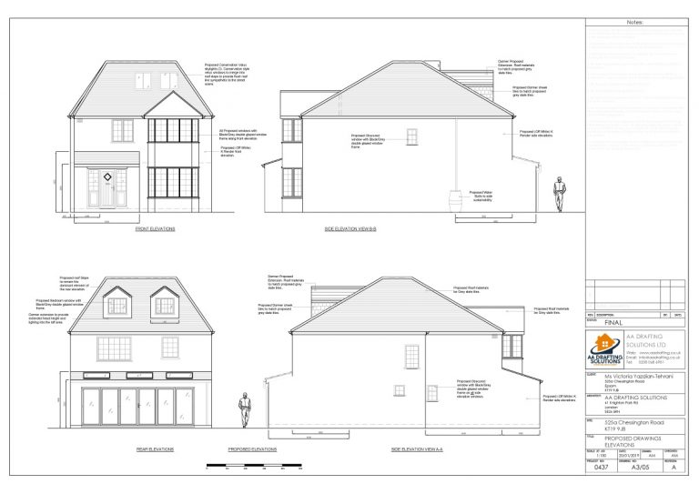 Building Regulation Drawings: A Complete Guide - AA Drafting Solutions